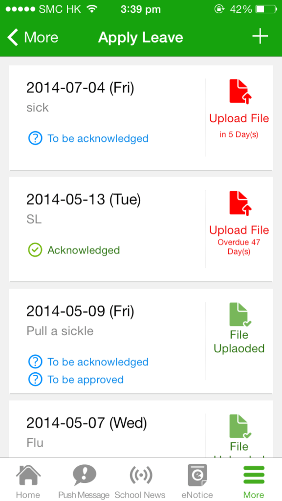 eClass Parent App - eClass
